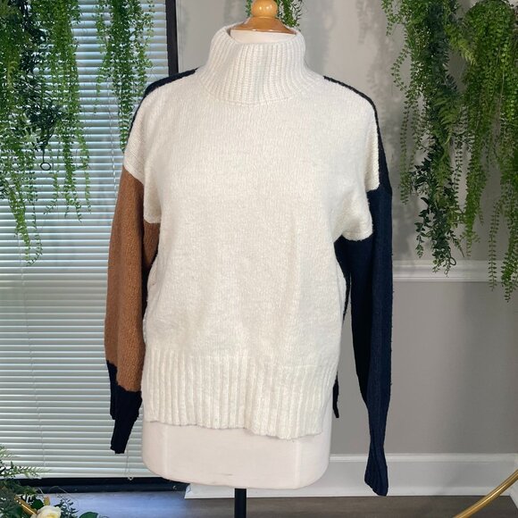 Frame Denim | Sweaters | Frame Colorblocked Sweater | Poshmark